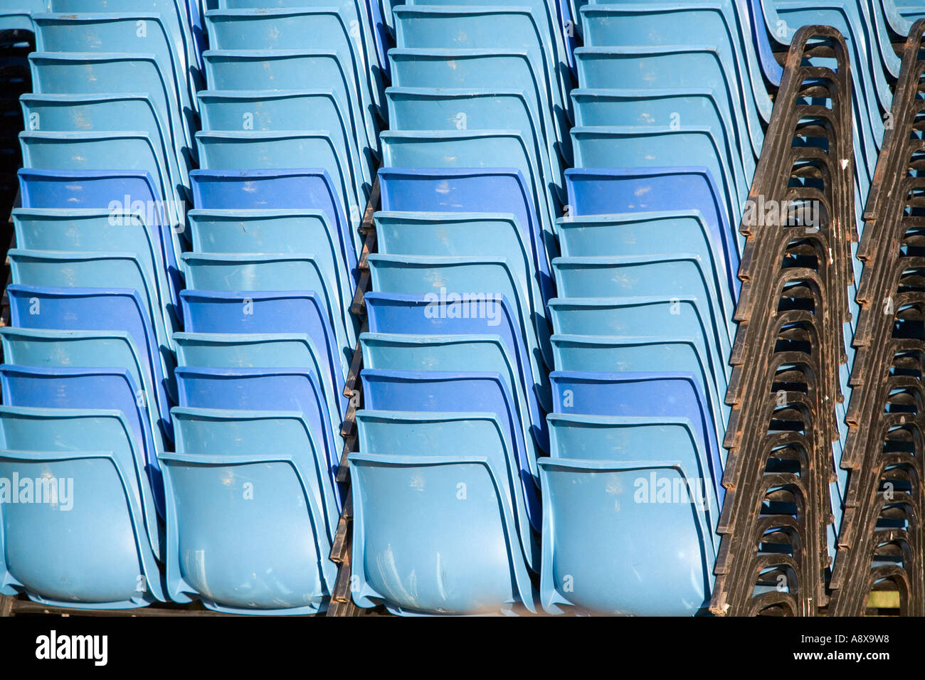 Chairs put away hi-res stock photography and images - Alamy