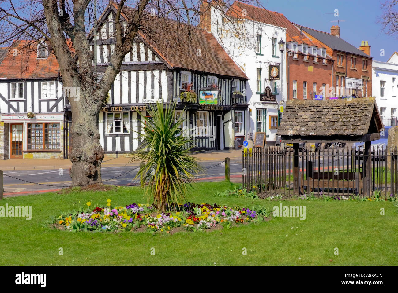 england worcestershire the historic market town of evesham Stock Photo ...