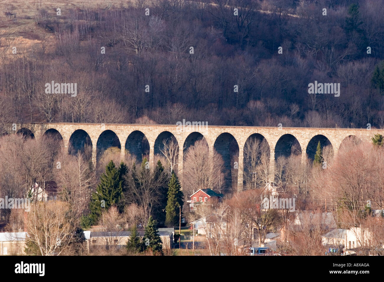 Most expensive railway bridge of its day and still in use, Starrucca ...