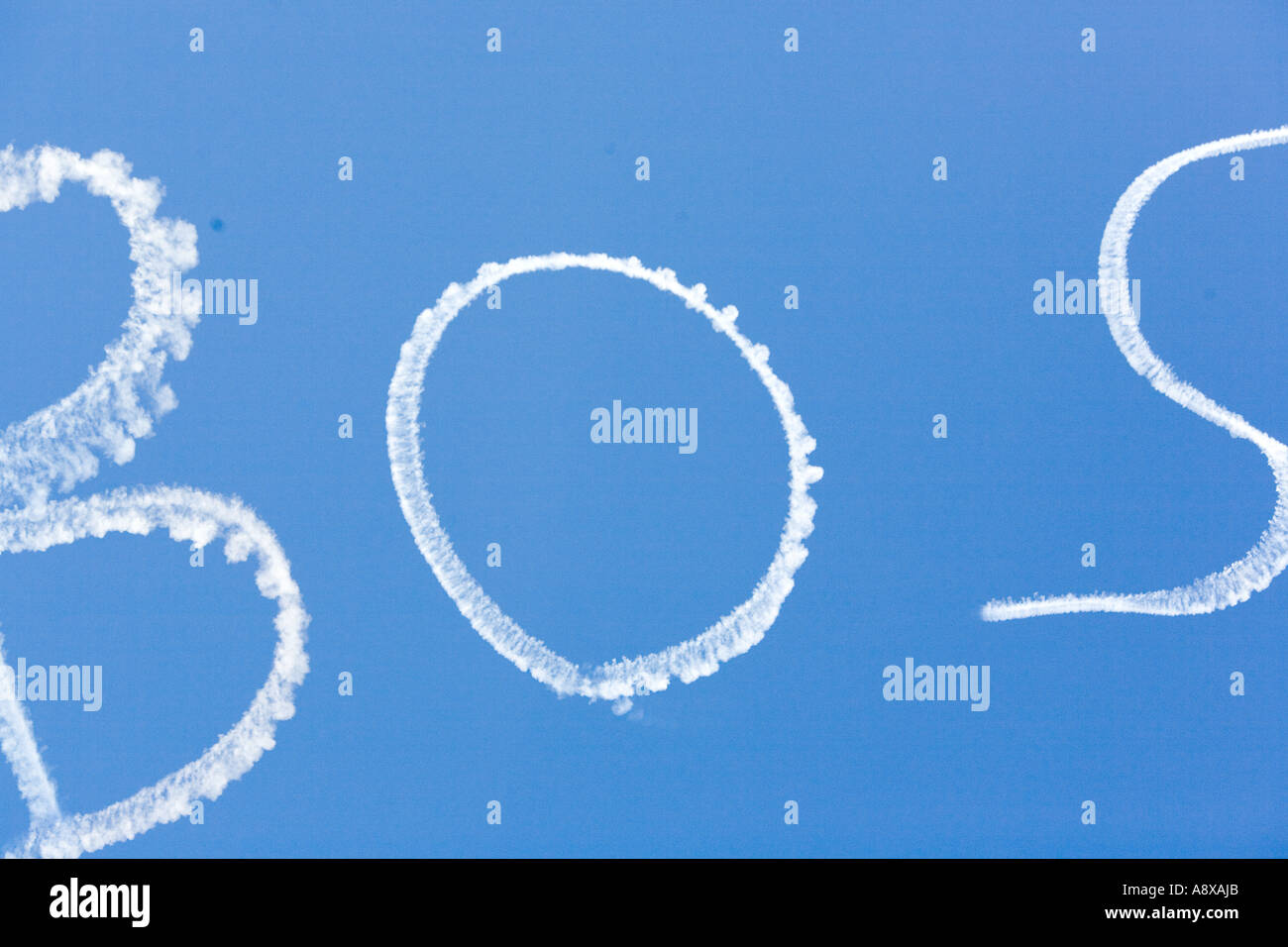 Airplane, sky writing hi-res stock photography and images - Alamy