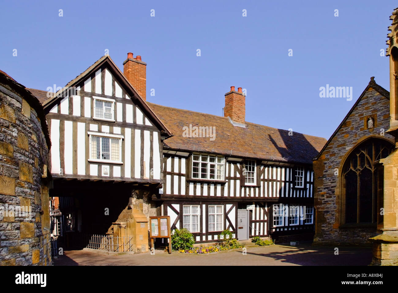 england worcestershire the historic market town of evesham Stock Photo ...