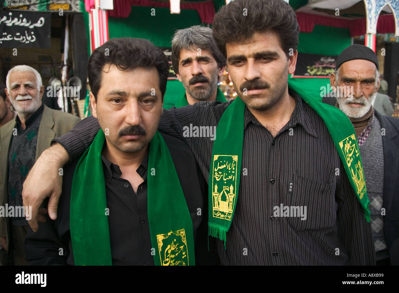 Faces in Karbala Iraq 01 03 2004 Stock Photo - Alamy