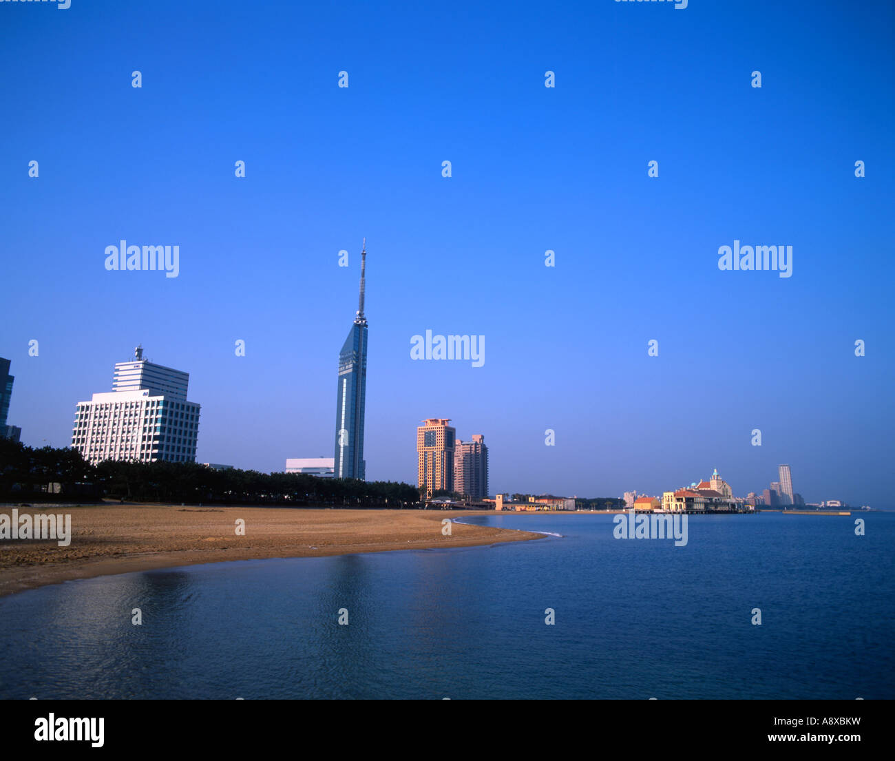 Fukuoka Tower, Momochi Seaside Park, 234 meters high, tallest seaside ...
