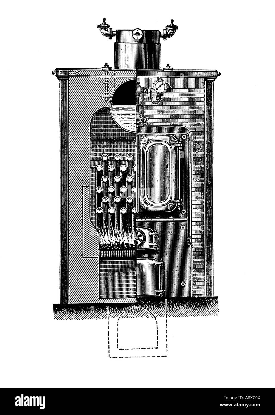 Steam generator Cut Out Stock Images & Pictures - Alamy