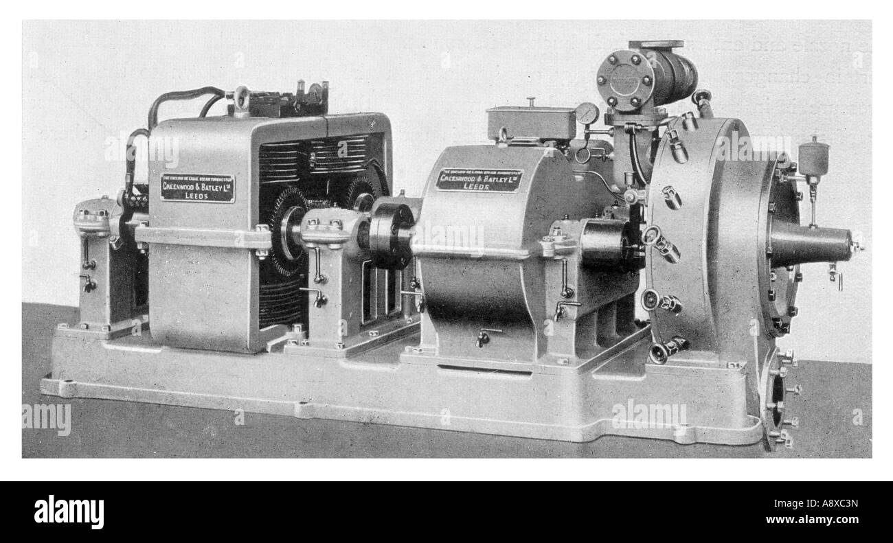 Steam turbine drawing hi-res stock photography and images - Alamy