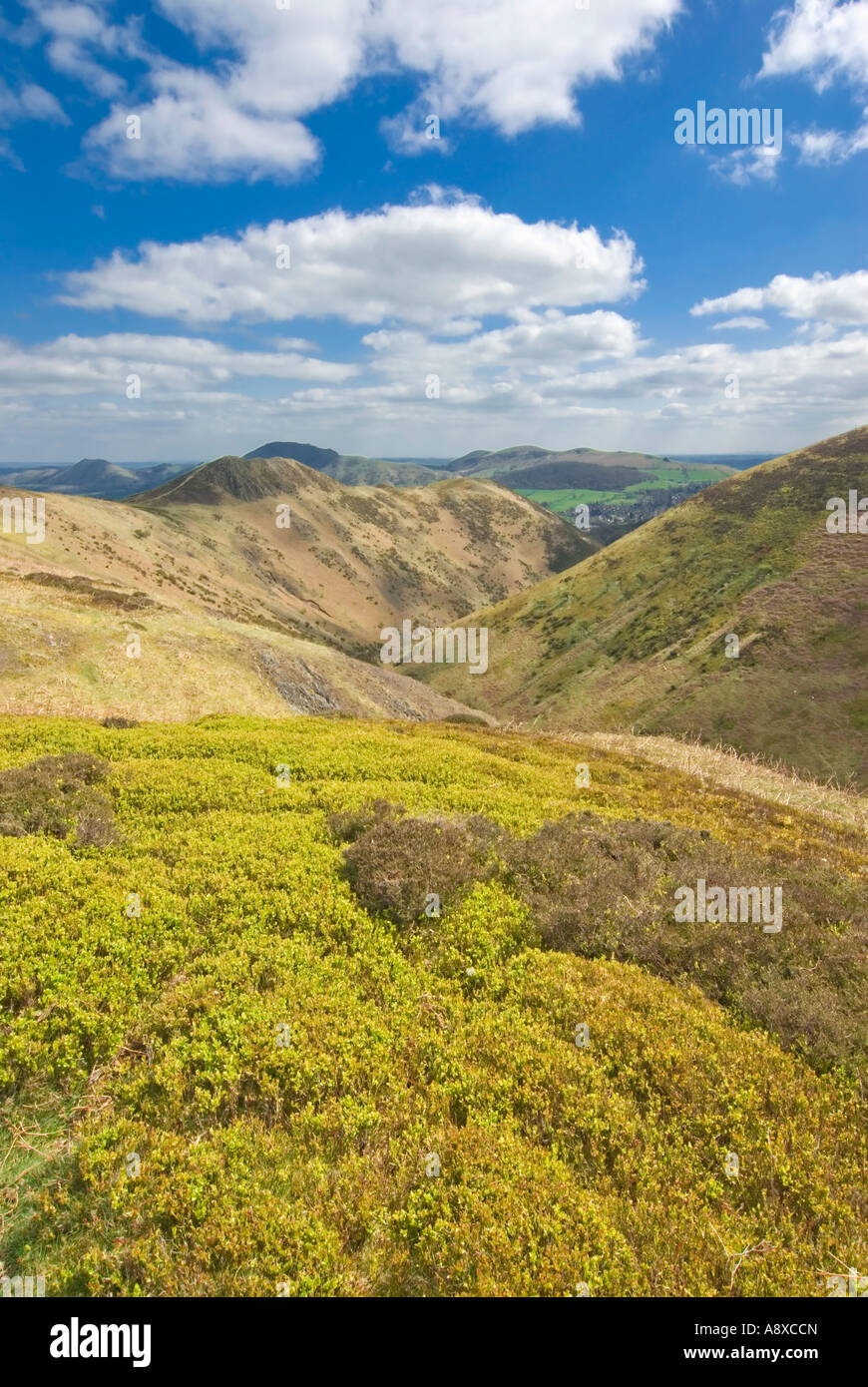 long mynd shropshire england uk Stock Photo - Alamy