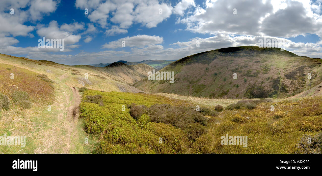long mynd shropshire england uk Stock Photo - Alamy