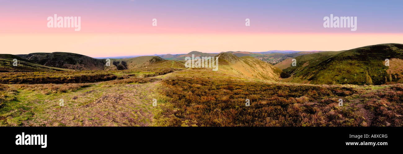 long mynd shropshire england uk Stock Photo - Alamy