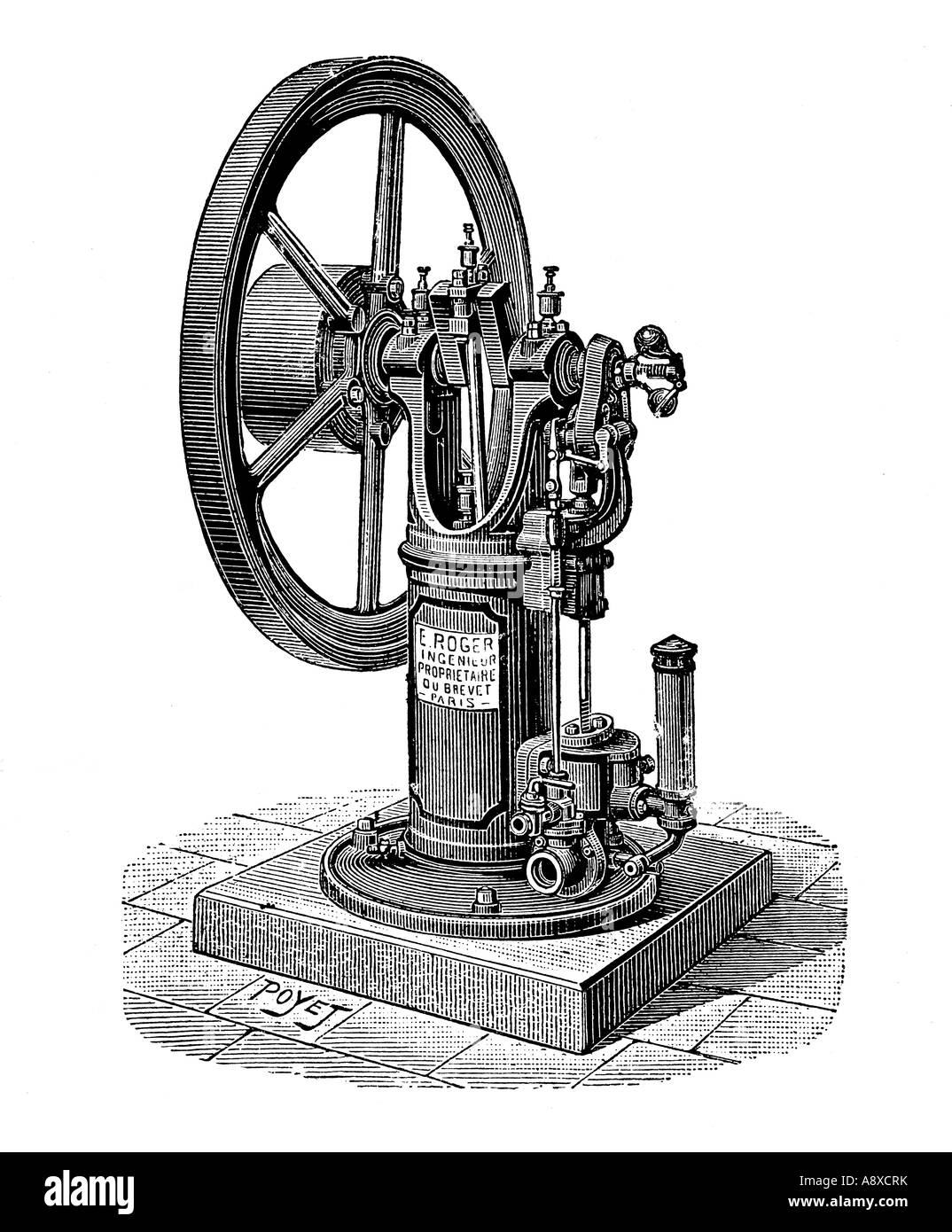 Vertical retro Black and White Stock Photos & Images - Alamy