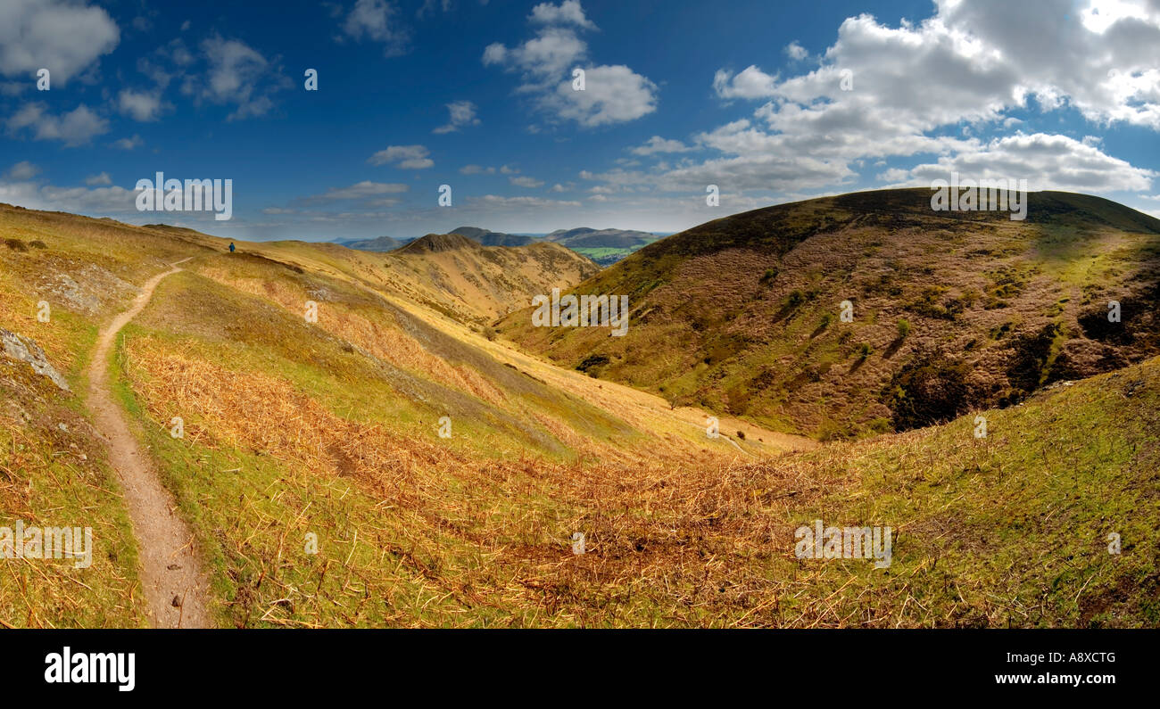 long mynd shropshire england uk Stock Photo - Alamy