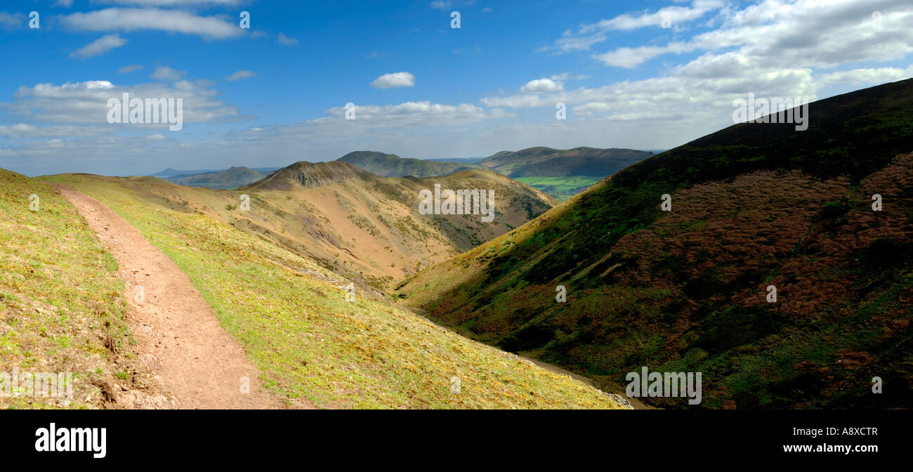 long mynd shropshire england uk Stock Photo - Alamy