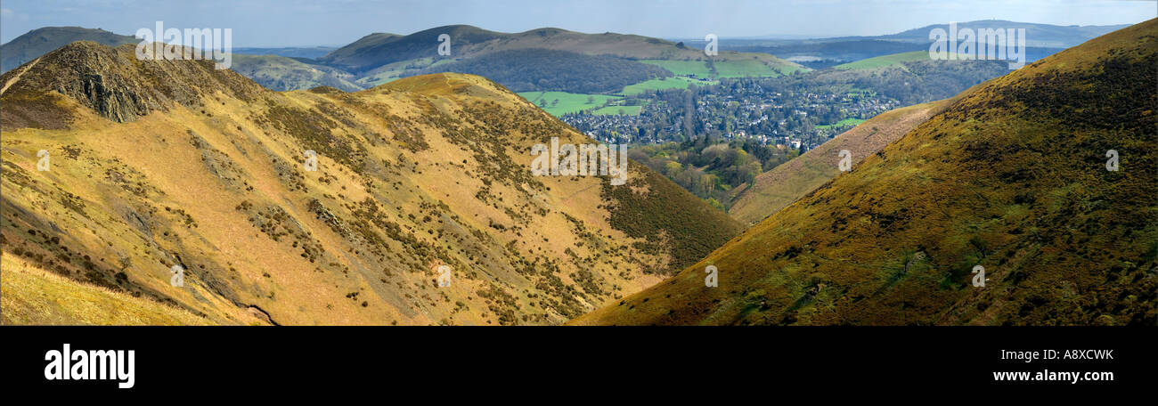 long mynd shropshire england uk Stock Photo - Alamy