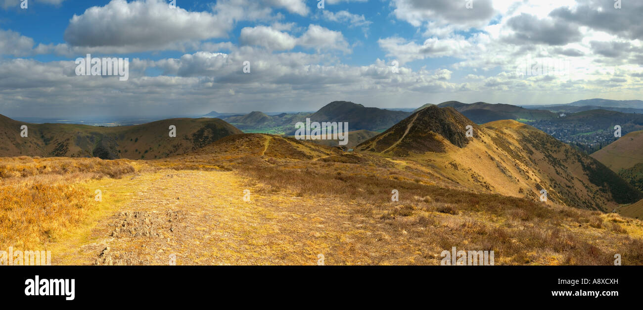 long mynd shropshire england uk Stock Photo - Alamy
