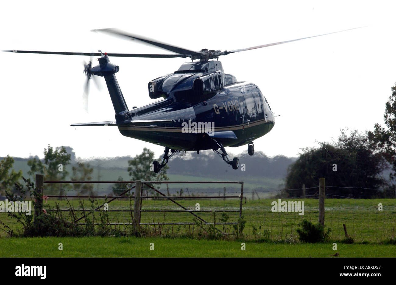 Prince Charles helicopter at the Poundbury development in Dorset ...