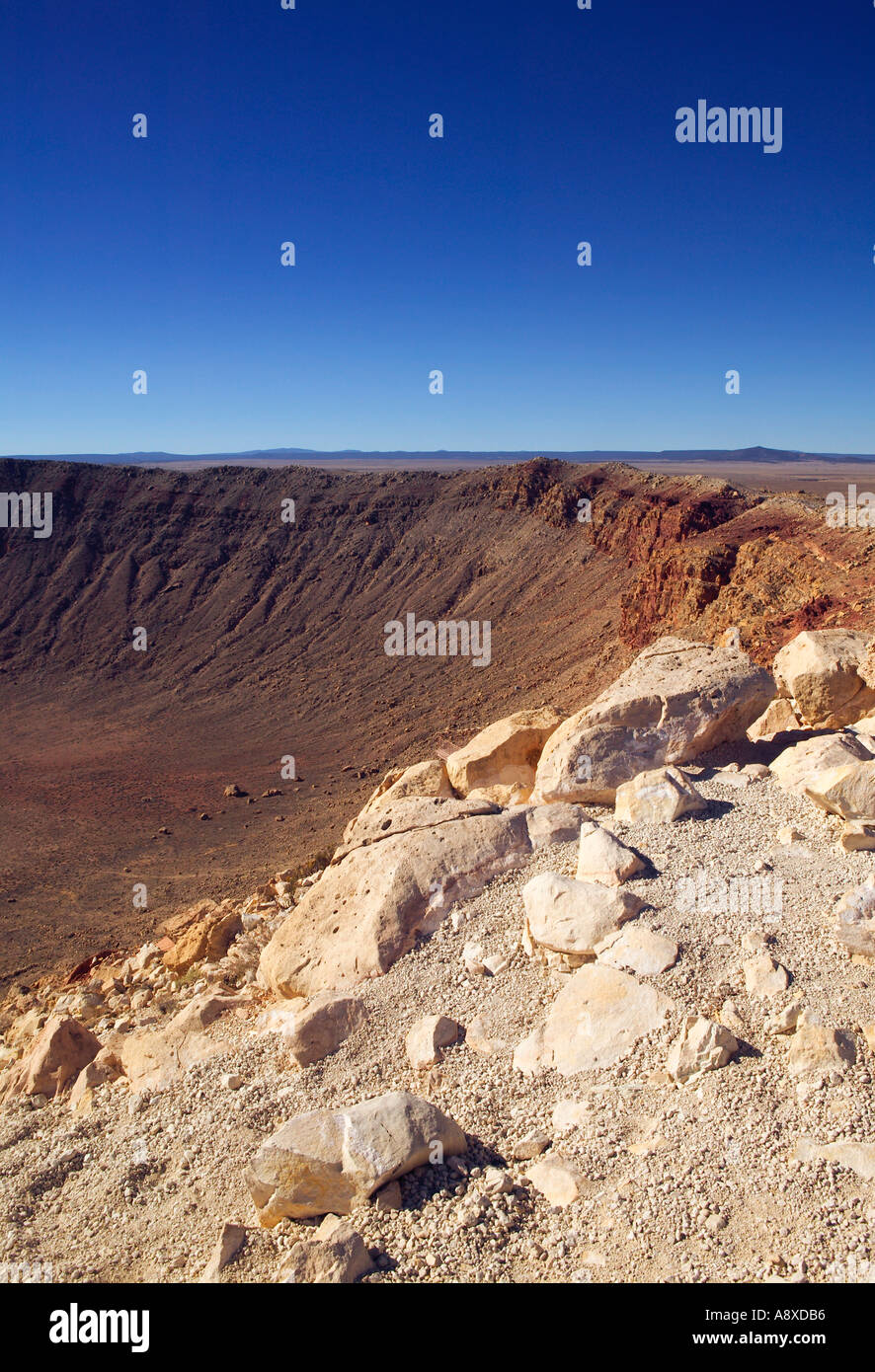 Arizona Meteor Crater, Arizona, USA Stock Photo - Alamy