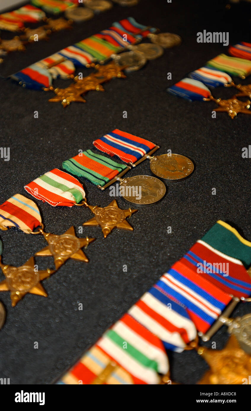 World war 2 medals hi-res stock photography and images - Alamy