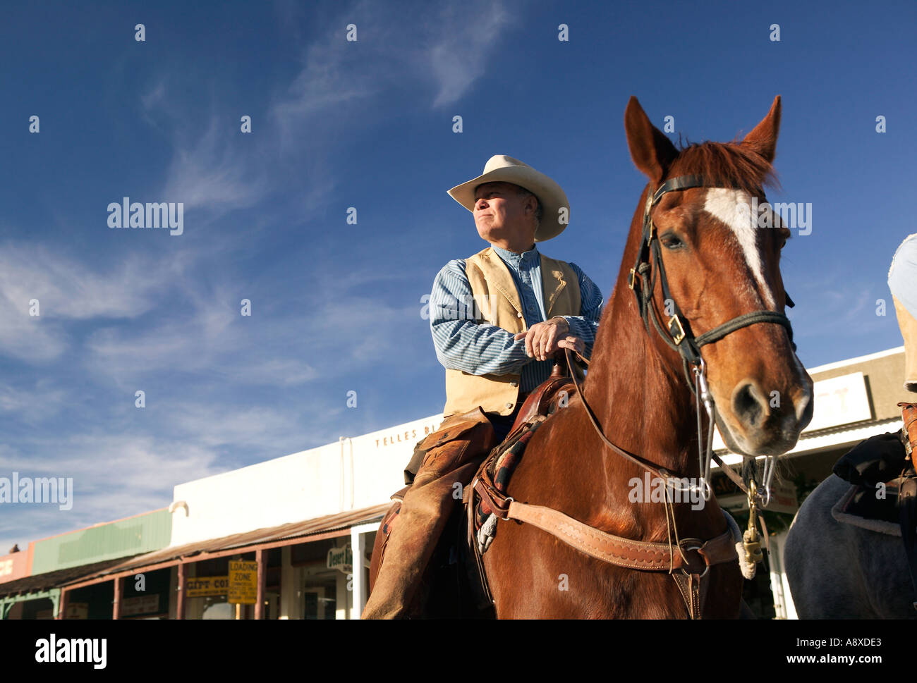 Cowboy, Tombstone, Arizona, USA Stock Photo - Alamy