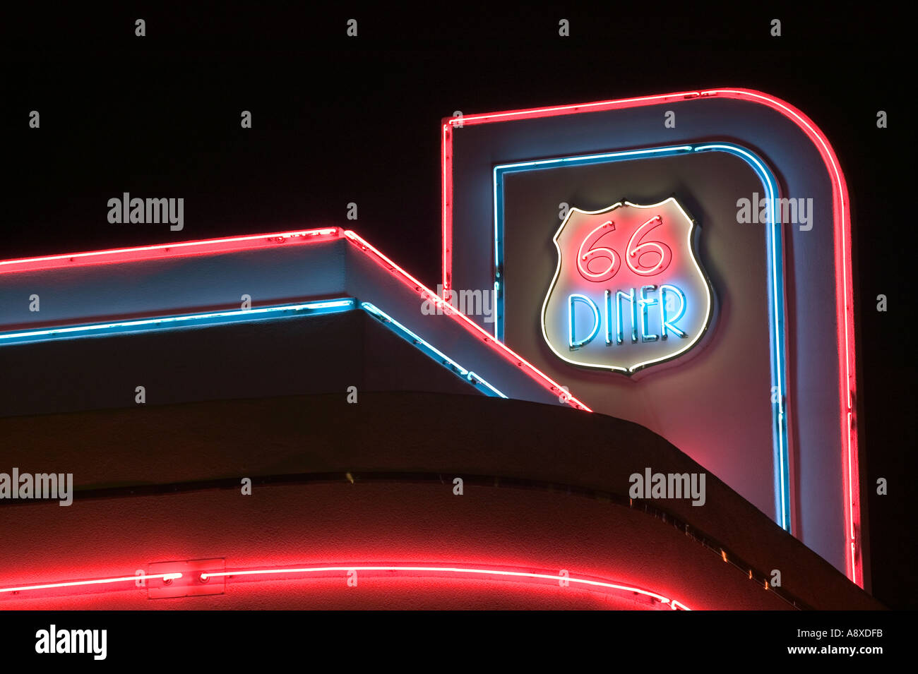 Route 66 Diner, Albuquerque, New Mexico, USA Stock Photo - Alamy