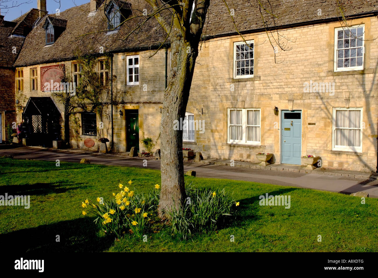 stow on the wold village cotswolds gloucestershire england uk Stock ...