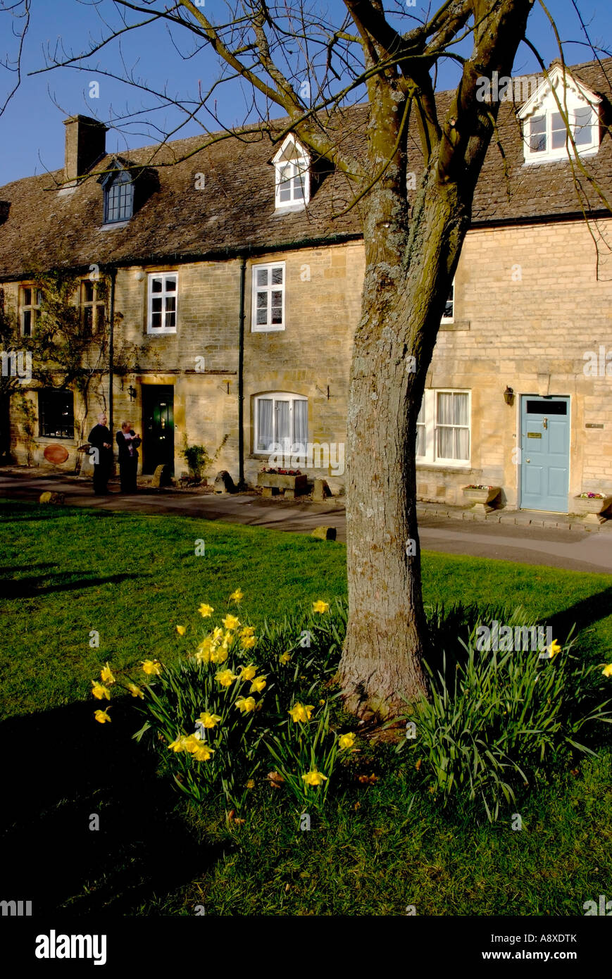 stow on the wold village cotswolds gloucestershire england uk Stock ...
