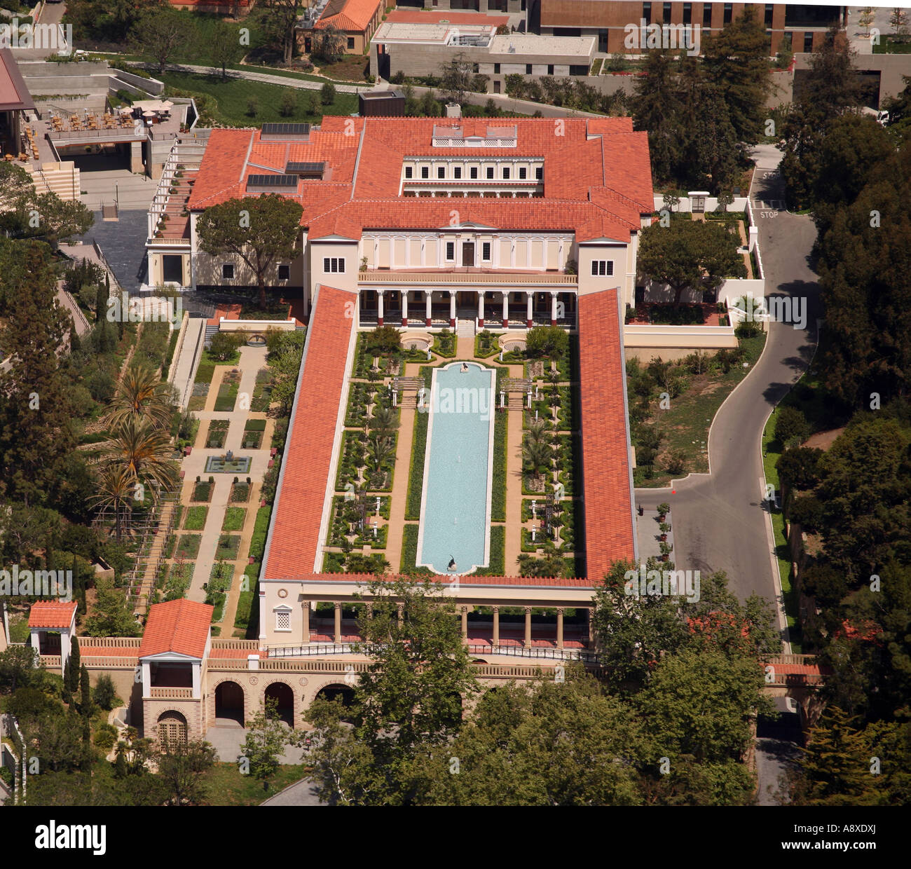 Getty museum aerial hi-res stock photography and images - Alamy