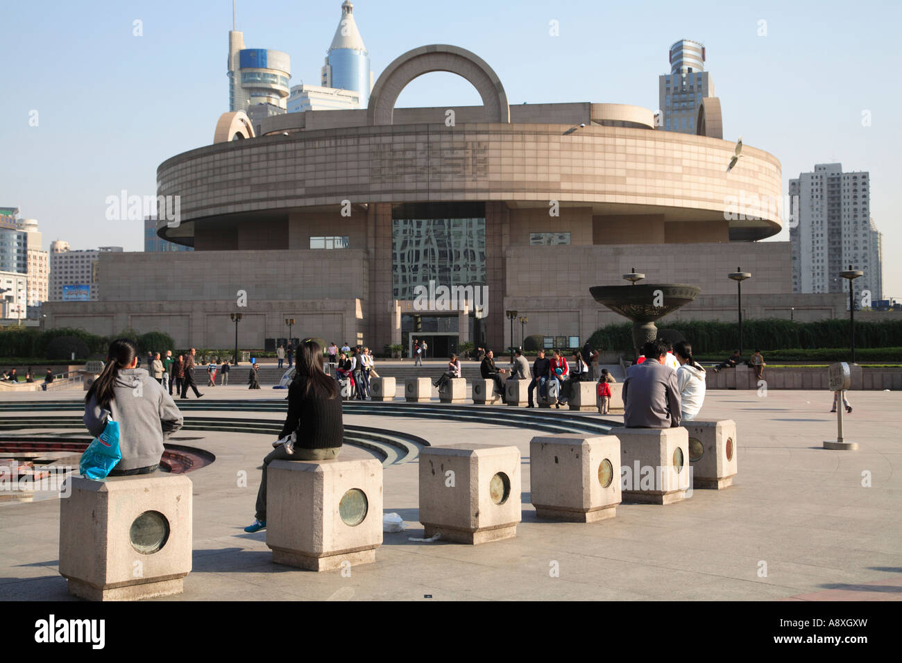 Shanghai Museum Renmin Square Shanghai China Stock Photo - Alamy
