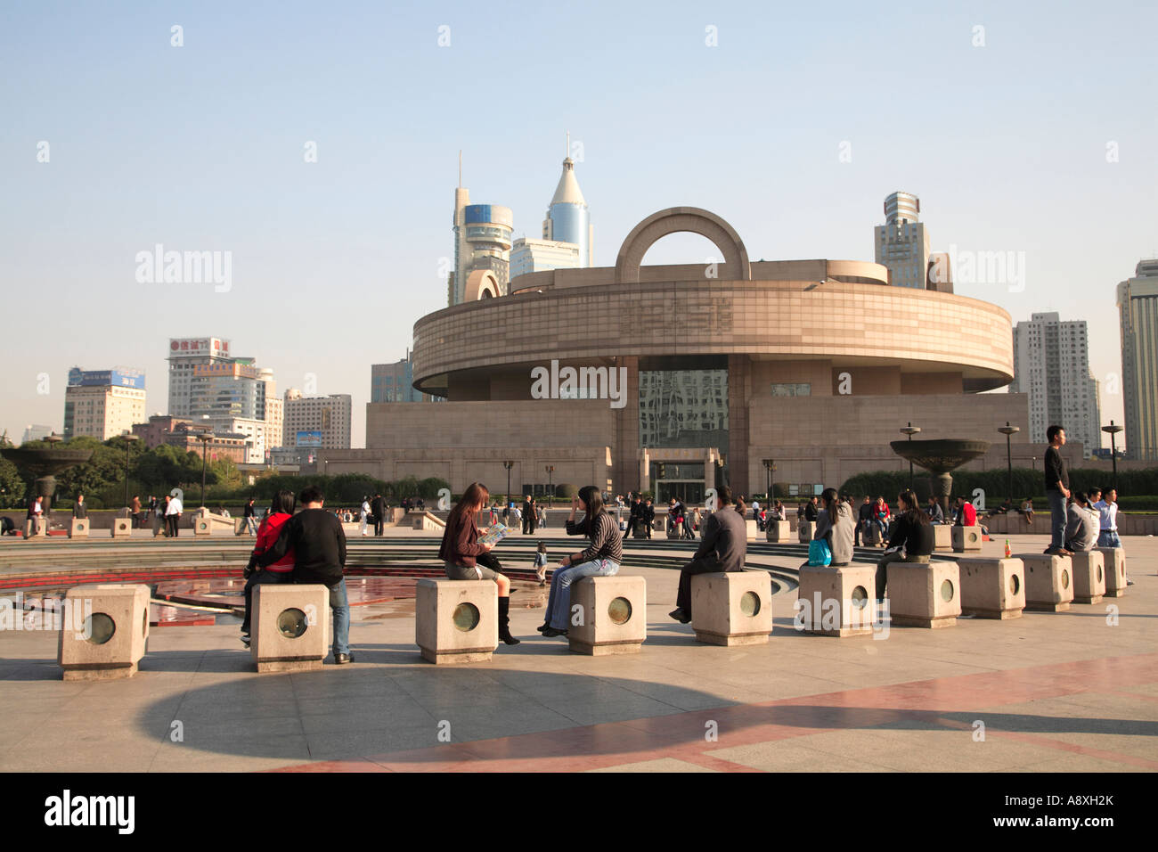 Shanghai Museum Renmin Square Shanghai China Stock Photo - Alamy