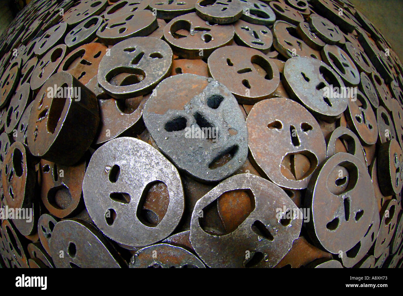 Metal faces berlin jewish museum hi-res stock photography and images ...