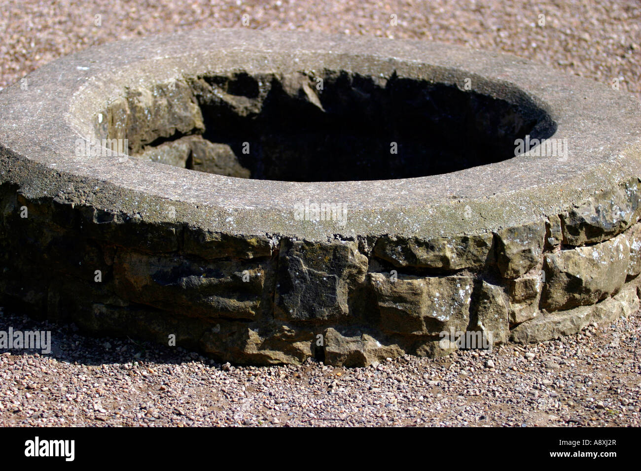 7th April 2007 Rufford Abbey well, Nottinghamshire, East Midlands Stock ...