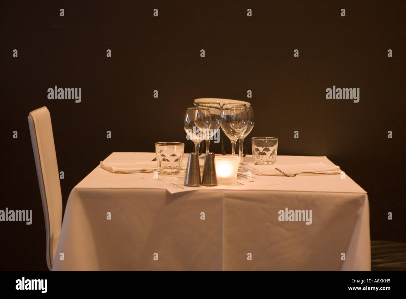 Table For One Stock Photo - Alamy