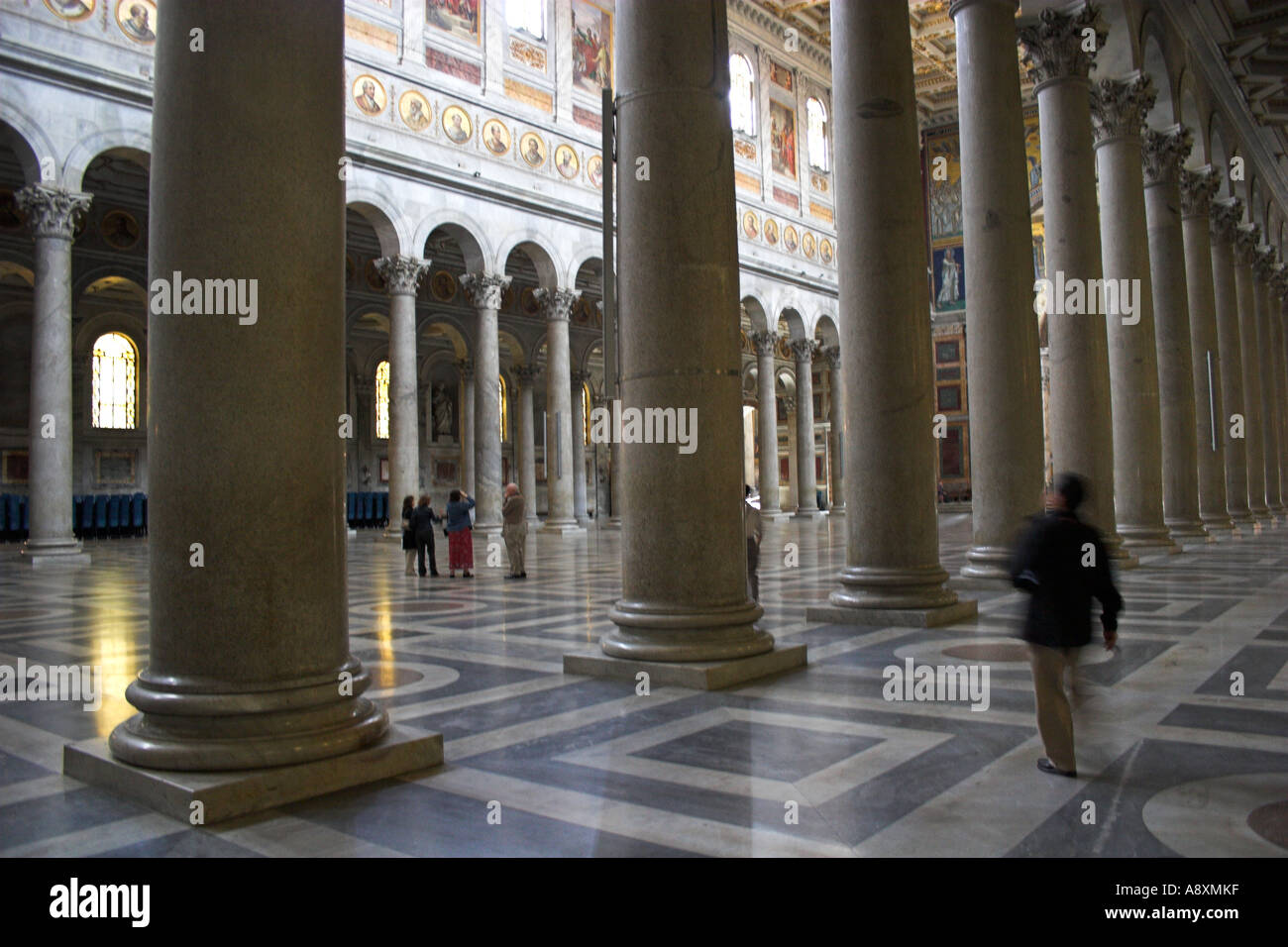 St. Paul basilica Rome Italy Stock Photo - Alamy