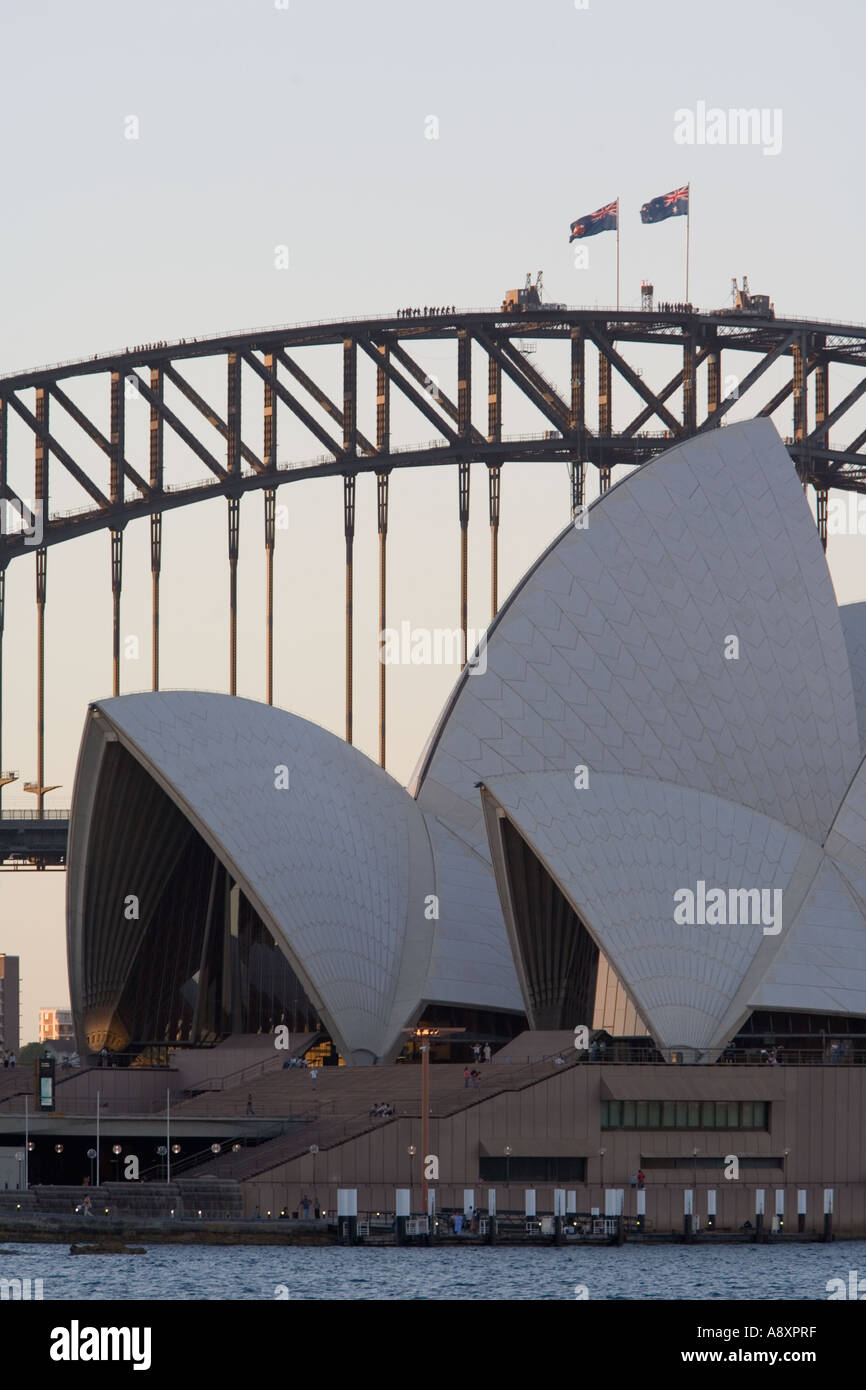 Sydney Opera House and Bridge Stock Photo - Alamy