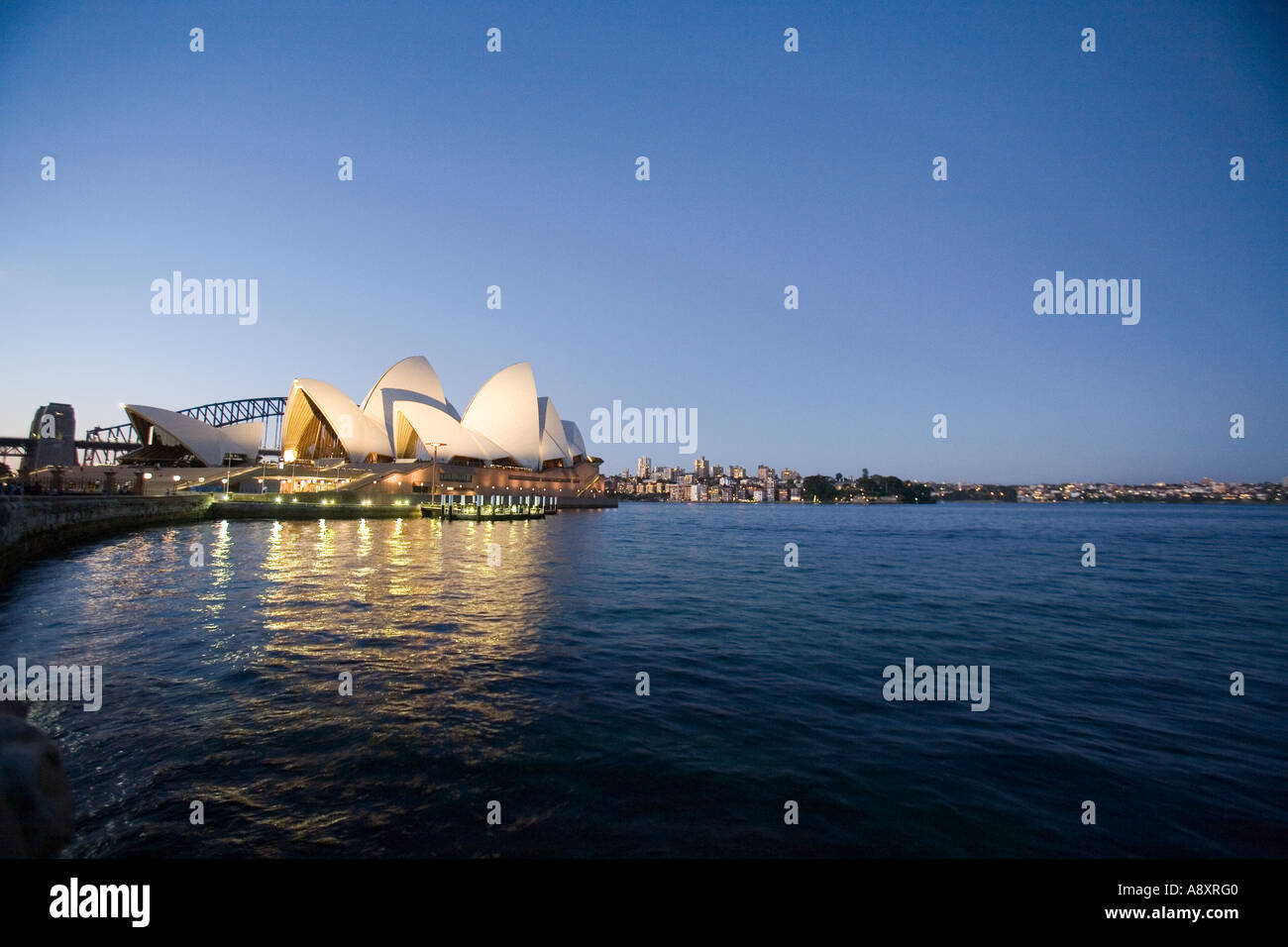 The Sydney Opera House at night time Stock Photo - Alamy