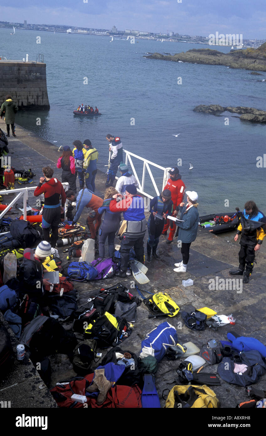 Devon diver hi-res stock photography and images - Alamy