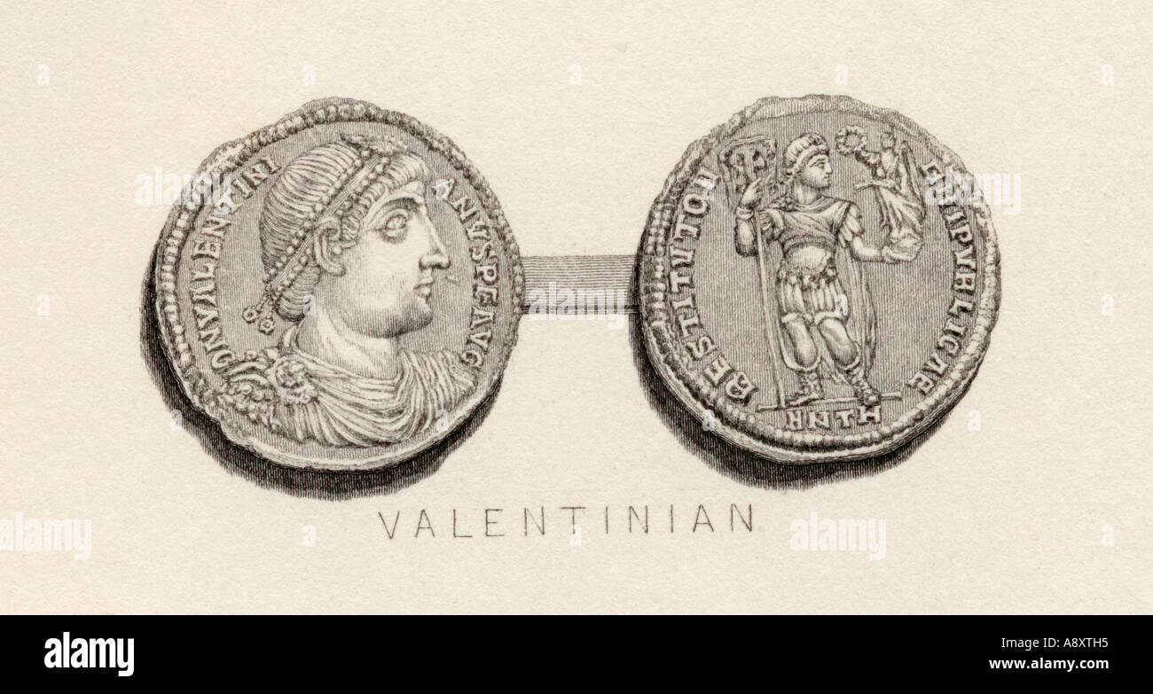 Emperor valentinian hi-res stock photography and images - Alamy