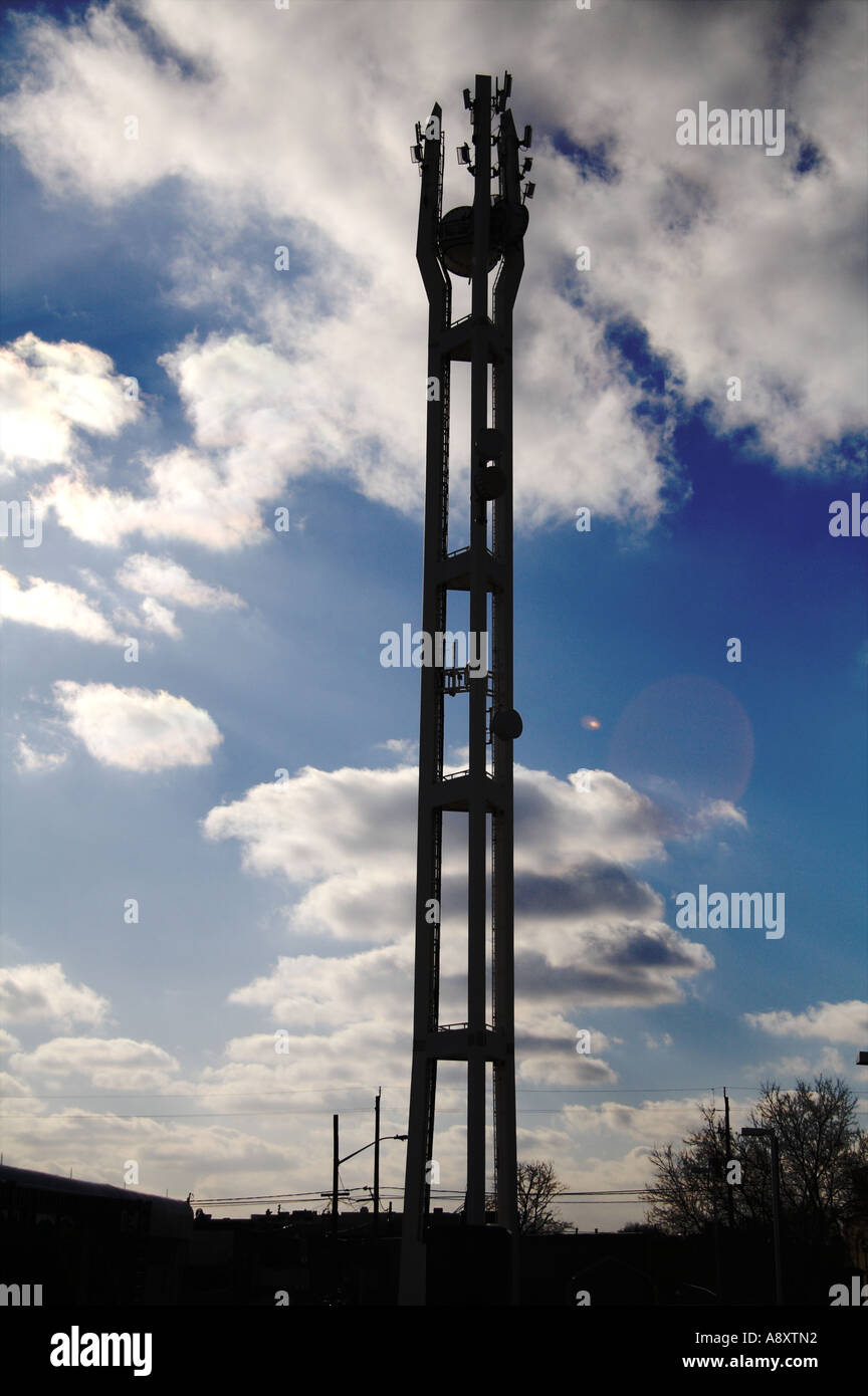 Tall telecommunication radio cell tower hi-res stock photography and ...