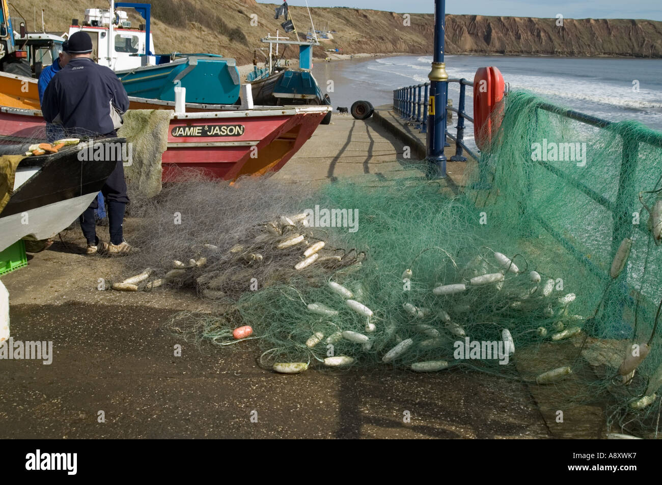 Net and coble hi-res stock photography and images - Alamy