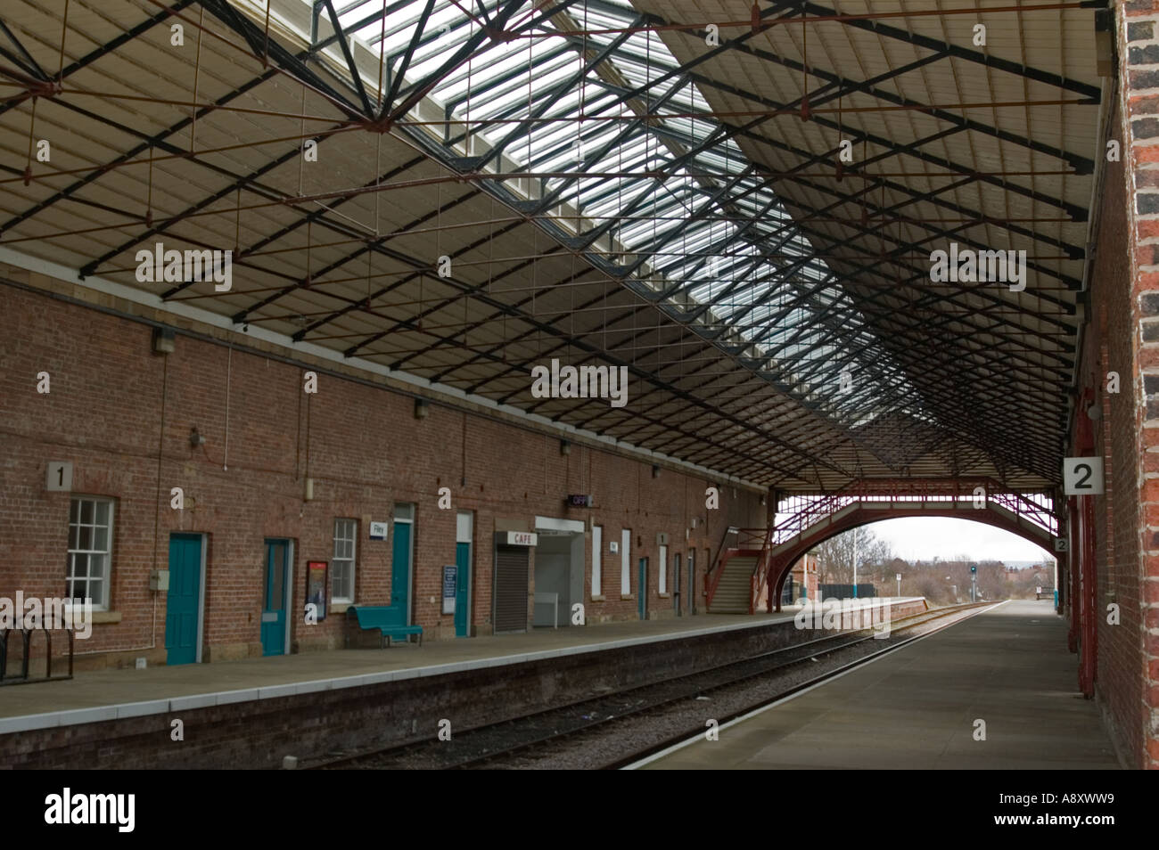 Filey Railway Station North Yorkshire England Stock Photo - Alamy
