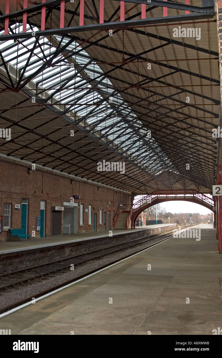 Filey Railway Station North Yorkshire England Stock Photo - Alamy