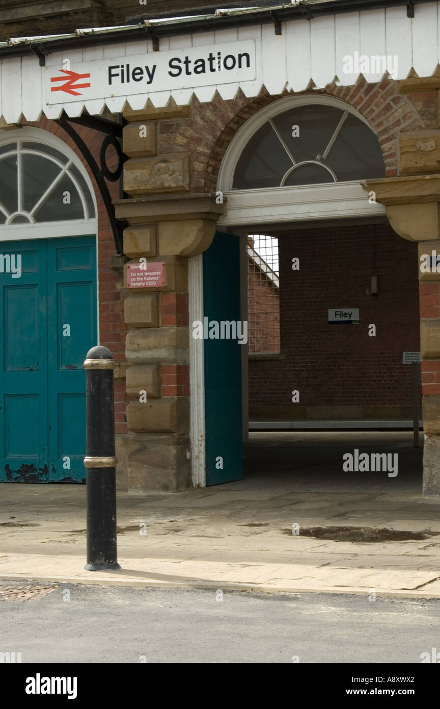 Filey Railway Station North Yorkshire England Great Britain United ...