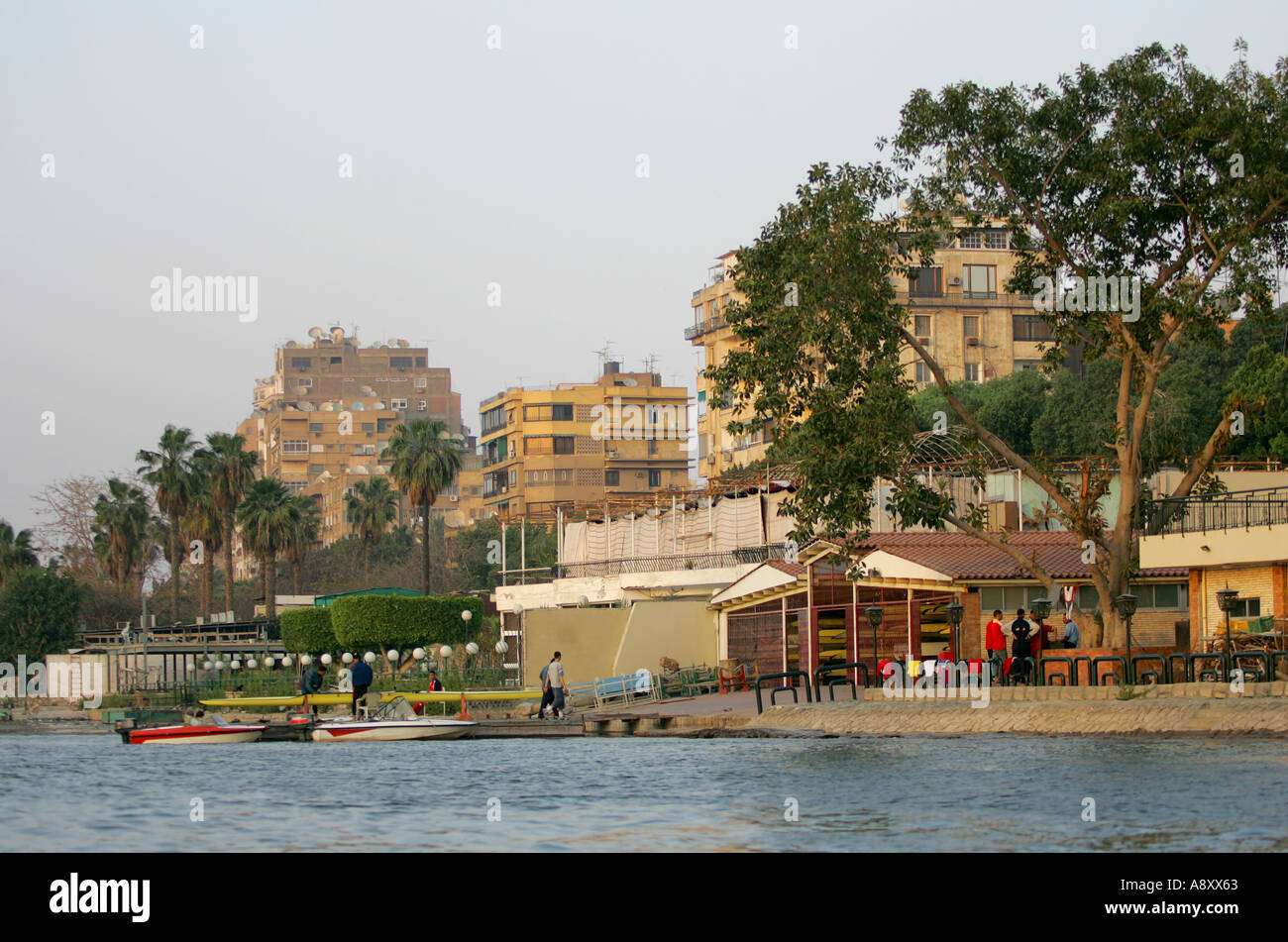 Nile river promenade hi-res stock photography and images - Alamy