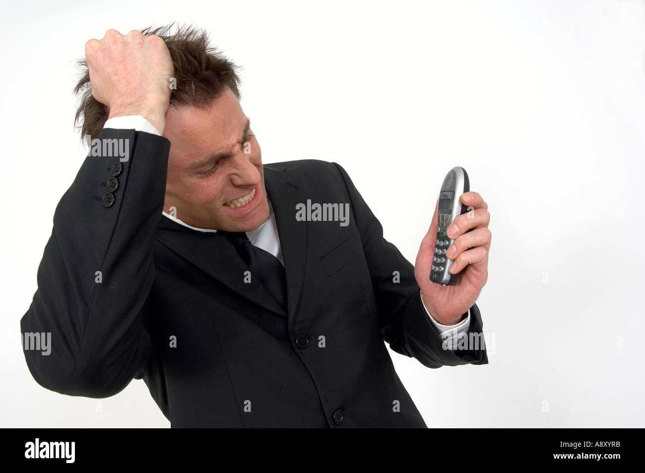 Pulling hair out hi-res stock photography and images - Alamy