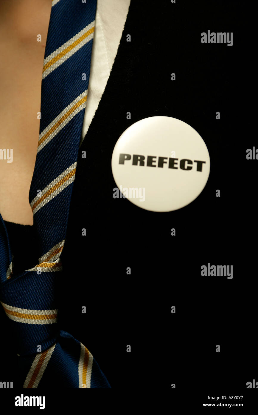 School prefect badge hi-res stock photography and images - Alamy