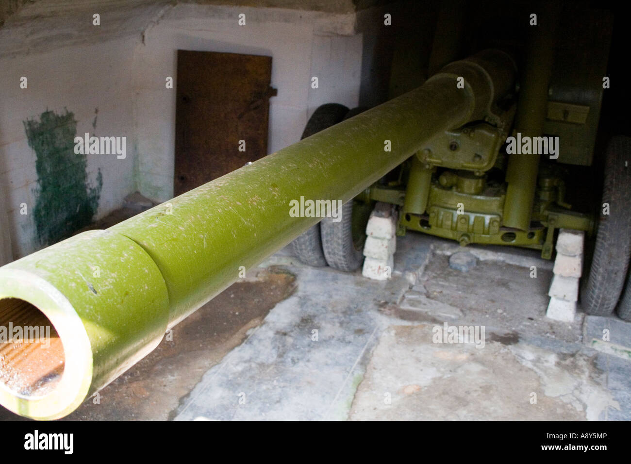 Artillery Gun Bunker or Pillbox on Catba Island Vietnam Stock Photo - Alamy