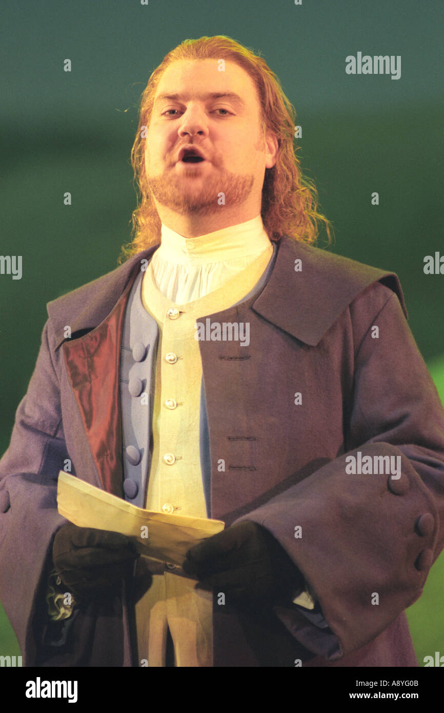 Welsh bass baritone Bryn Terfel plays NICK SHADOW in a Welsh National ...