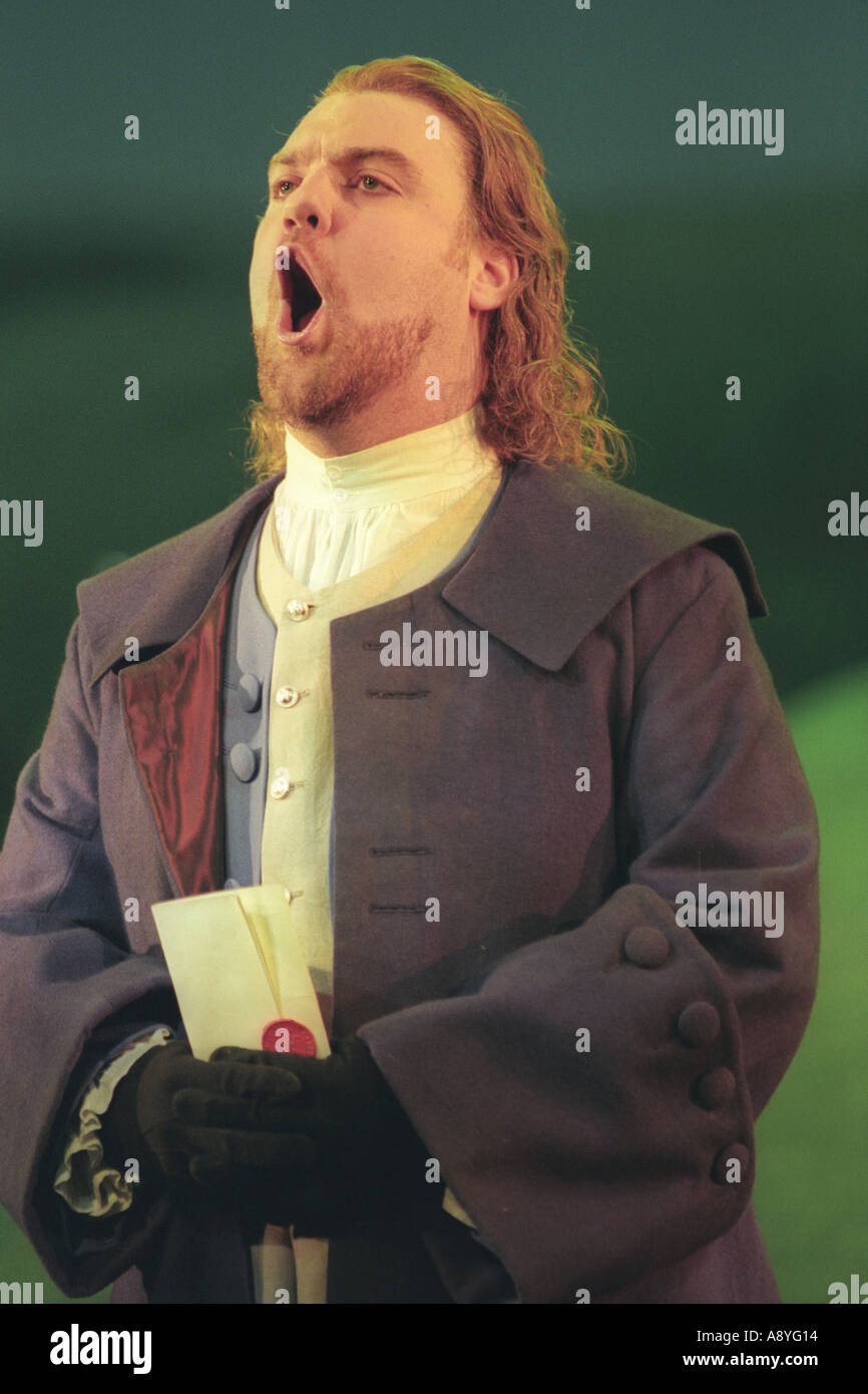 Welsh bass baritone Bryn Terfel plays NICK SHADOW in a Welsh National ...