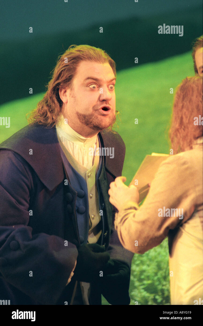 Welsh bass baritone Bryn Terfel plays NICK SHADOW in a Welsh National ...