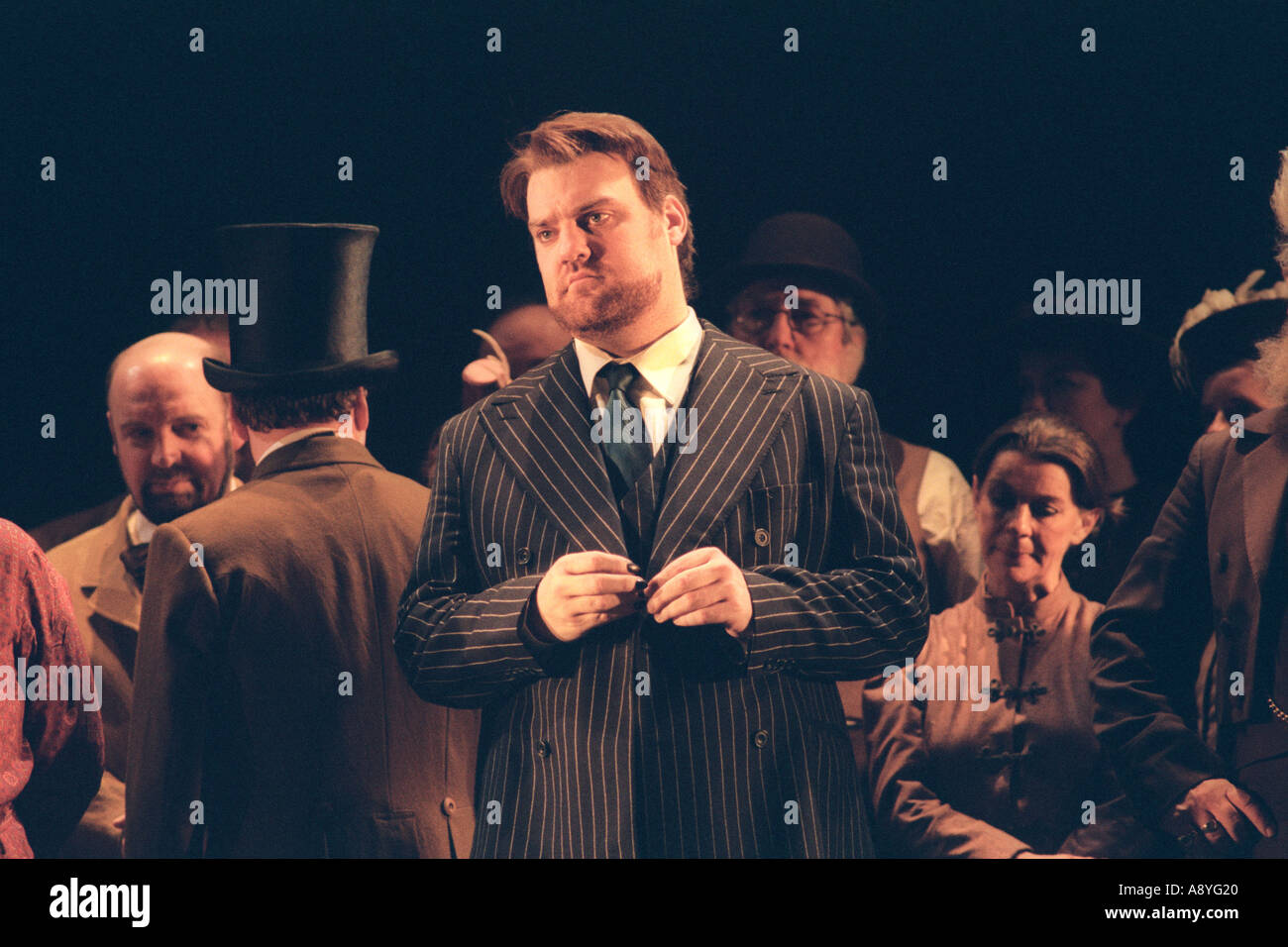 Welsh bass baritone Bryn Terfel plays NICK SHADOW in a Welsh National ...