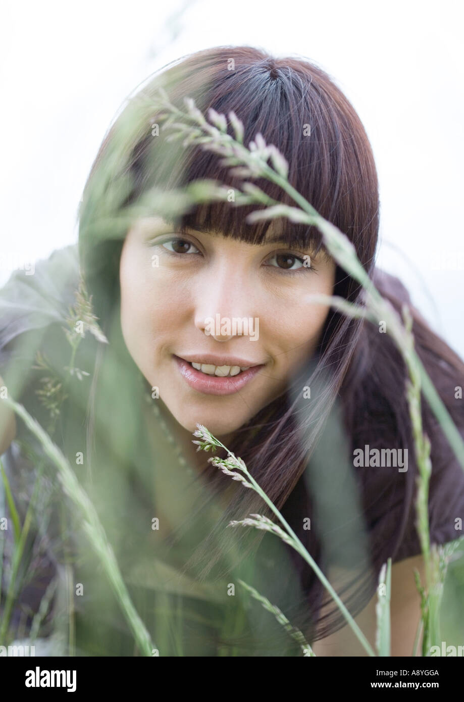 Portrait shot tall grasses hi-res stock photography and images - Alamy