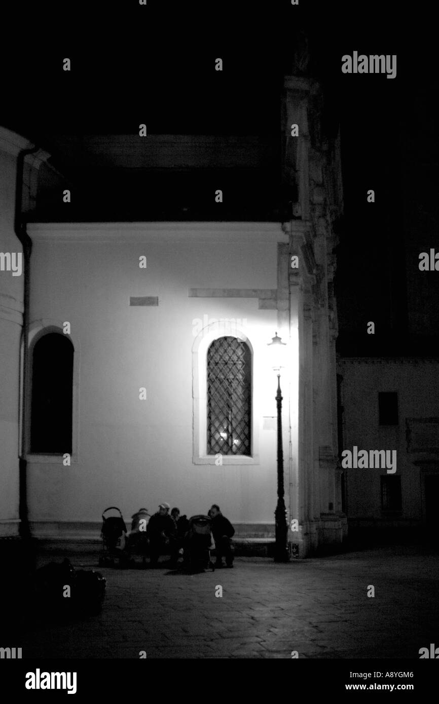 Venice family Black and White Stock Photos & Images - Alamy